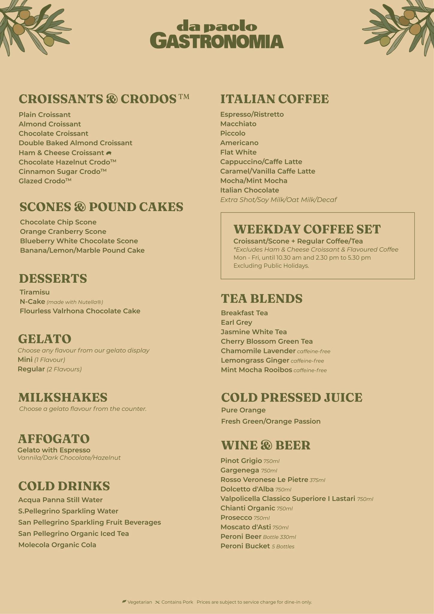 Da Paolo Gastronomia Singapore Menu Prices Updated 2024