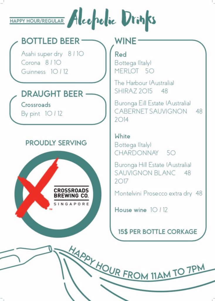 Belo Cafe and Pizza Bar Singapore Menu Prices Updated Apr 2024