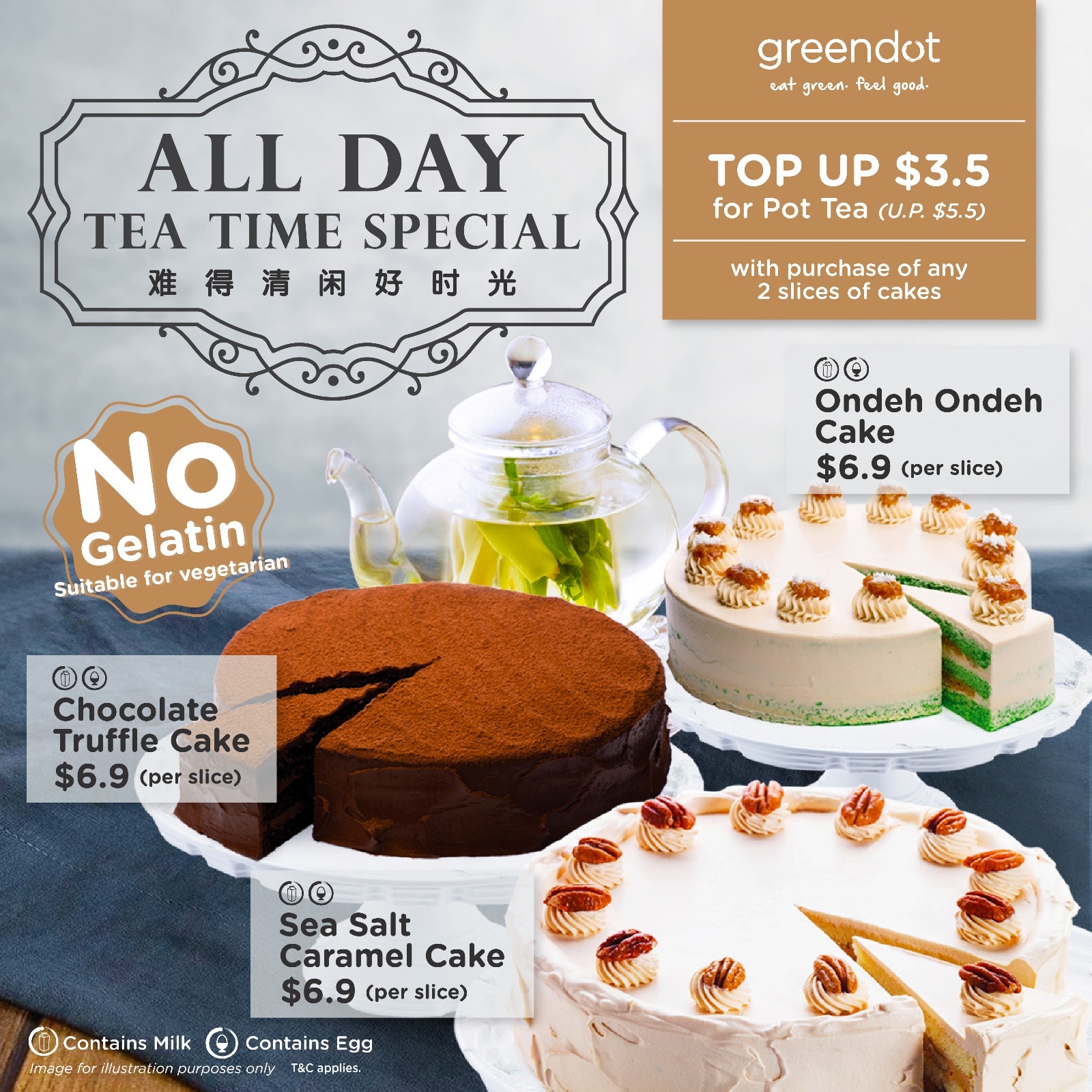 Greendot Singapore Menu & Price List Updated 2023