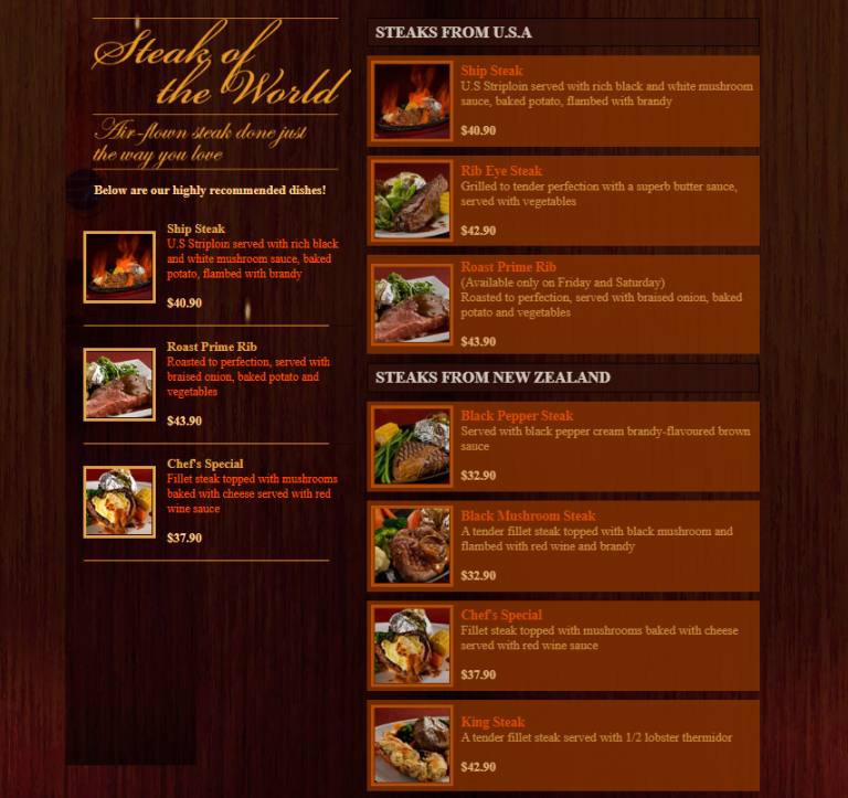 The Ship Restaurant Singapore Menu & Price List Updated Apr 2024